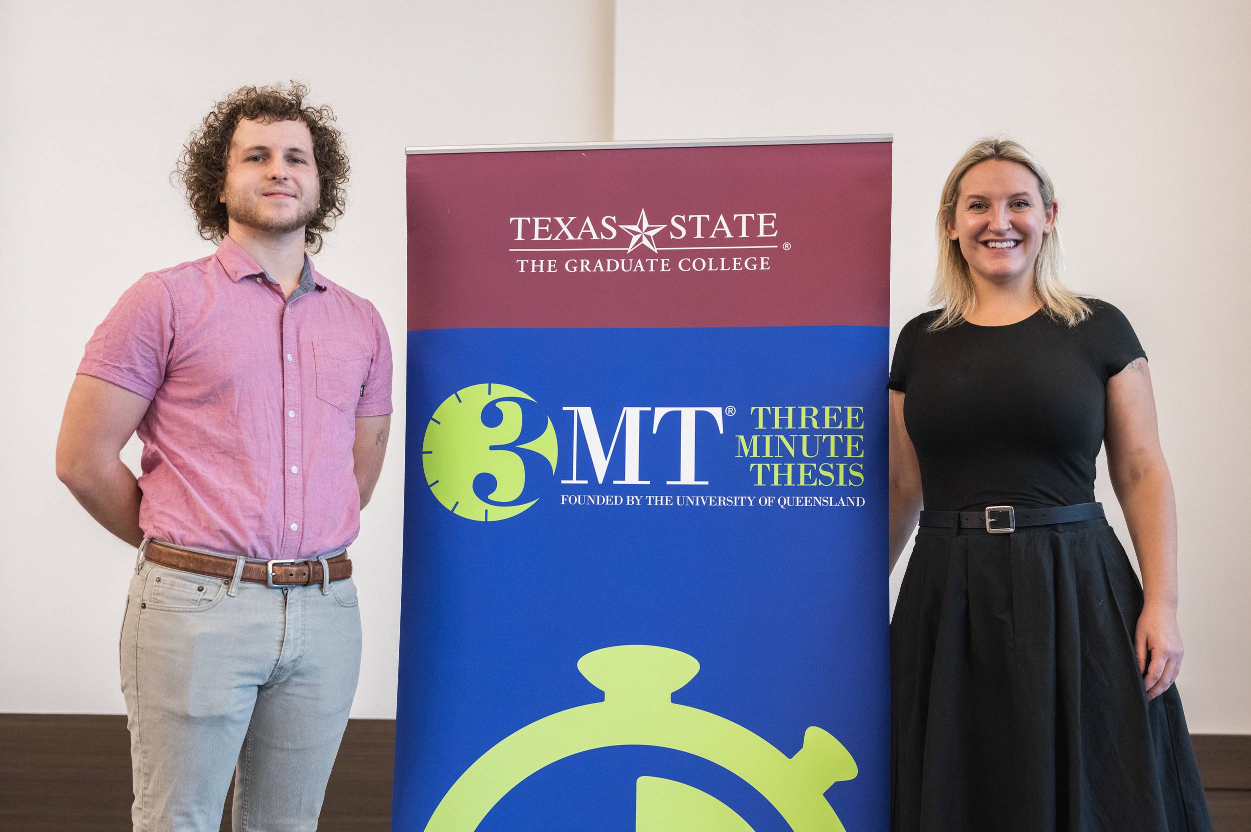 TXST names winners of the 2023 Three-Minute Thesis (3MT®) competition : Newsroom : Texas State ...